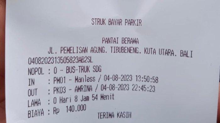 Bendesa Adat Berawa Sebut Besaran Tarif Parkir Sudah Ada Kesepakatan ...