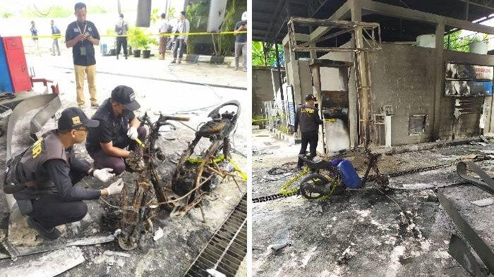 Hasil Olah TKP Ungkap Kebakaran SPBU Nusa Ceningan Bali Dipicu Korsleting Listrik Sepeda Motor ...