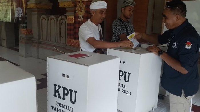 KPU Gianyar Kembali Gelar Simulasi Pemungutan dan Penghitungan Suara Pemilu 2024 - Tribun-bali.com