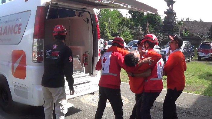 Serangkaian HKB 2023, BPBD Bangli Laksanakan Simulasi Bencana - Tribun-bali.com