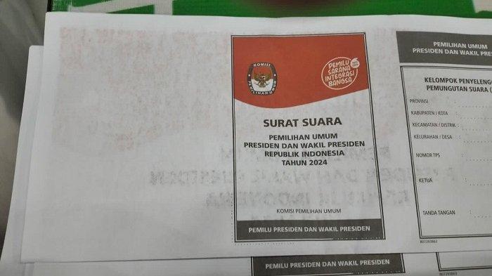 KPU Tabanan Tuntas Lipat Surat Suara Pilpres 2024, 1.999 Didapati Masih ...