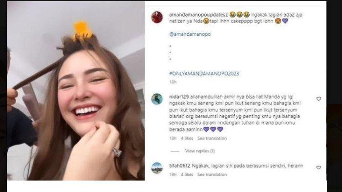 Update Tampilan Baru Amanda Manopo Pemeran Andin Ikatan Cinta, Netizen Salfok ke Hidung - Tribun ...