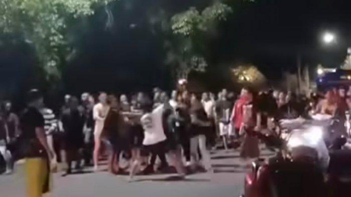 VIRAL! Keributan Kelompok Pemuda di Badung, Ribut dari Desa Denkayu ...
