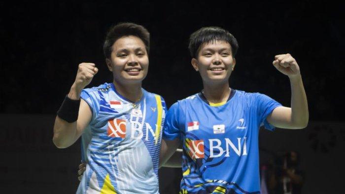 Jadwal BWF World Championship 2023 Live di iNews TV, Apriyani Rahayu/ Siti Fadilah Bangkit ...