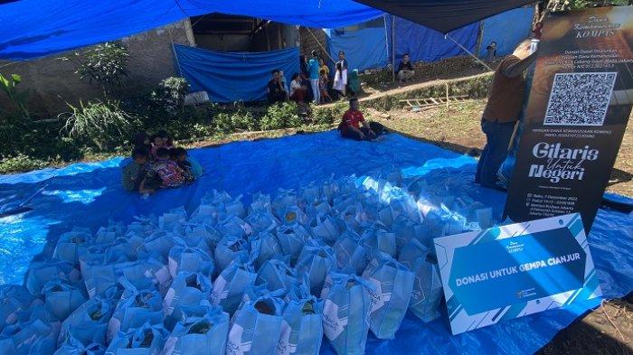 Yayasan Dana Kemanusiaan Kompas Kembali Salurkan Bantuan untuk Penyintas Gempa Cianjur - Tribun ...