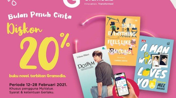 Banjir Diskon Buku Gramedia hingga 28 Februari 2021, Ada Novel hingga Buku Investasi Saham ...