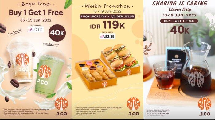 BARU, Promo J.Co 13 Juni 2022, 1 Box JPOPS dan 1/2 Dozen JCLUB Rp119 ...