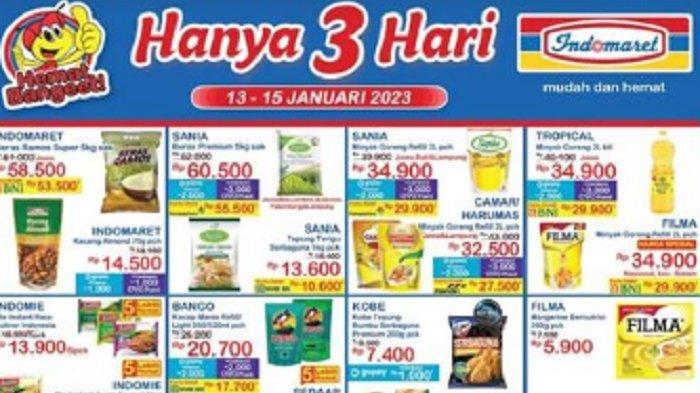 KATALOG Lengkap Promo JSM Indomaret 14 Januari 2023, Aneka Kebutuhan Harian Irit, Ada Cashback ...