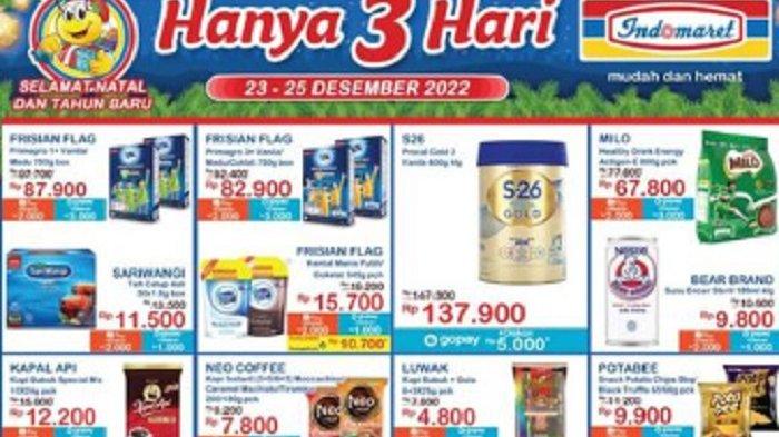 KATALOG Lengkap Promo JSM Indomaret 25 Desember 2022, Belanja Hemat Akhir Pekan, Banyak Diskon ...