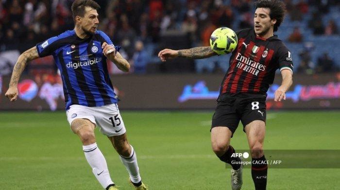 AC Milan Redup, Inter Milan Bangkit, Piala Liga Super Italia 2022 Jadi ...