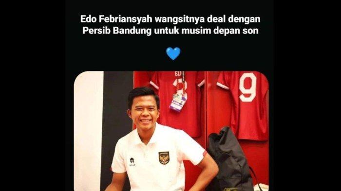 BREAKING NEWS! Persib Bandung Resmi Dapatkan Bek Sayap Timnas Indonesia ...