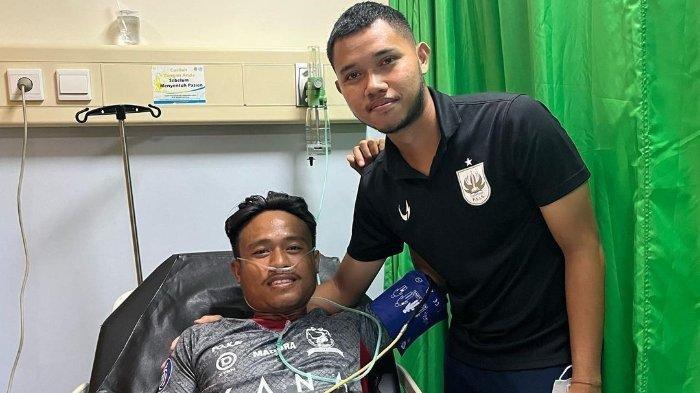 Update Kondisi Ricki Ariansyah, Kini Sudah Membaik dan Dijenguk Bek PSIS Semarang Farrel Arya ...