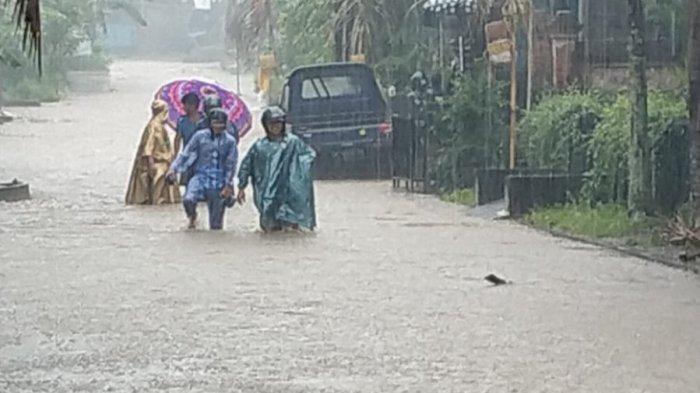 INILAH Penyebab Banjir di Banjar Gunung Abiansemal Badung, Gorong-Gorong Tersumbat Sampah ...