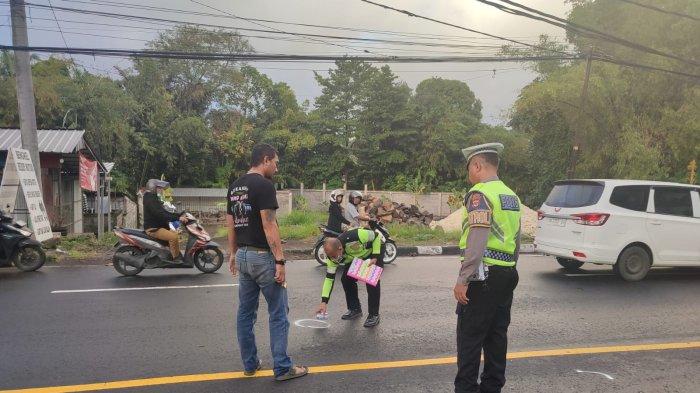 Kecelakaan Jalur Denpasar-Gilimanuk! Antara Sepeda Motor dan Bus, Pengendara Alami Cedera Di ...