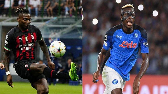Prediksi Skor AC Milan vs Napoli di Leg Pertama Babak Perempat Final UCL, Pioli Andalkan Trio ...