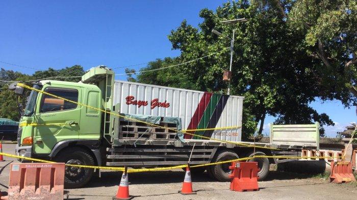 Dua Truk Over Dimensi Overload Ditahan Petugas BPTD di Jembrana Bali ...