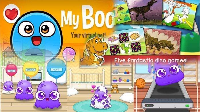 My Boo Hingga Kids Dino, Game Mirip Pou yang Bisa Kamu Coba Mainkan ...