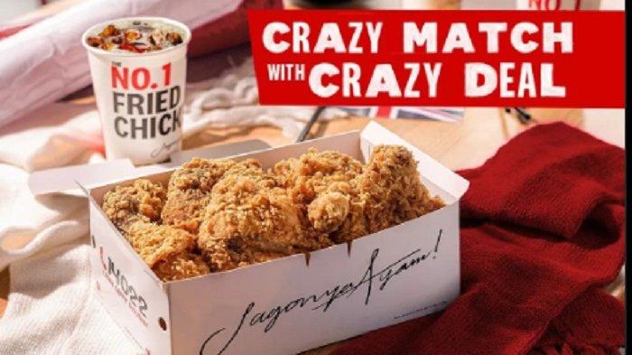HAPPY THURSDAY! Promo KFC 12 Januari 2023, Nikmati Paket Combo Crazy ...