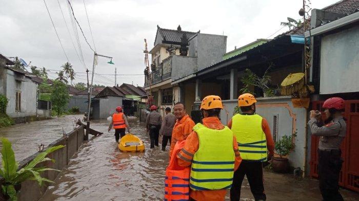 Banjir di Tabanan, 681 Hektare Lahan Pertanian Terdampak - Tribun-bali.com