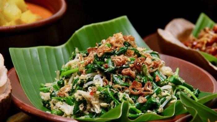 Paling Enak Jadi Teman Makan Nasi, Resep Sayur Urap Khas Bali - Tribun ...