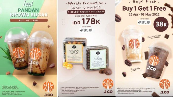 Promo J.CO 1 Mei 2022, Nikmati 1 Kotak Jpops + 1 Jcool To Go dengan ...
