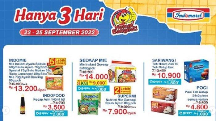 Katalog Lengkap Promo JSM Indomaret 24 September 2022, Telur Indomie Minyak Murah, Susu Popok ...
