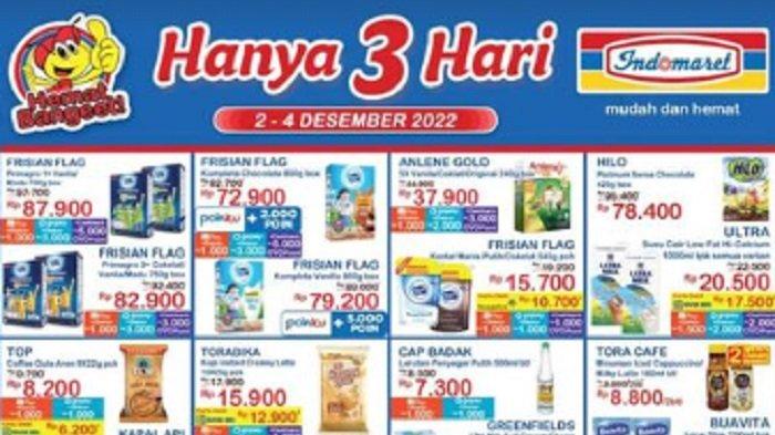 Katalog Lengkap Promo JSM Indomaret 3 Desember 2022, Aneka Susu Bubuk Hemat, Irit Pakai QRIS ...