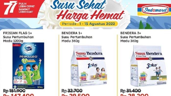 SUSU HEMAT! Katalog Promo Indomaret 1-15 Agustus 2022, Aneka Susu Murah ...