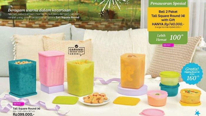 KATALOG Promo Tupperware 5-31 Desember 2022, Koleksi Aneka Toples ...