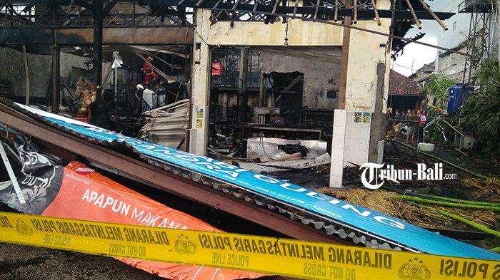 BREAKING NEWS - Warung Babi Guling Candra Denpasar Terbakar, Pemadaman Dibantu Damkar Badung ...