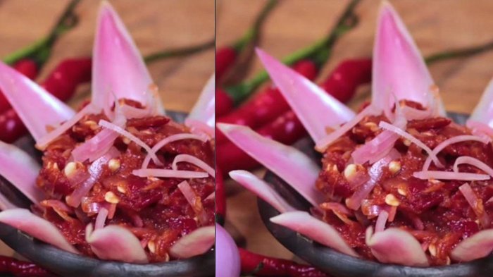 Resep Sambal Kecicang – Wanginya Bikin Nafsu Makan - Tribun-bali.com