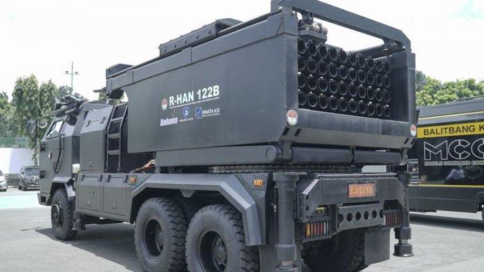 Balitbang Kemhan Perkenalkan Peluncur Roket R-HAN 122B, Brigjen TNI ...