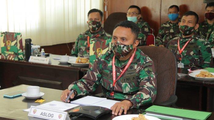 Kodam IX/Udayana Ikuti Rapat Evaluasi Bidang Logistik Angkatan Darat ...