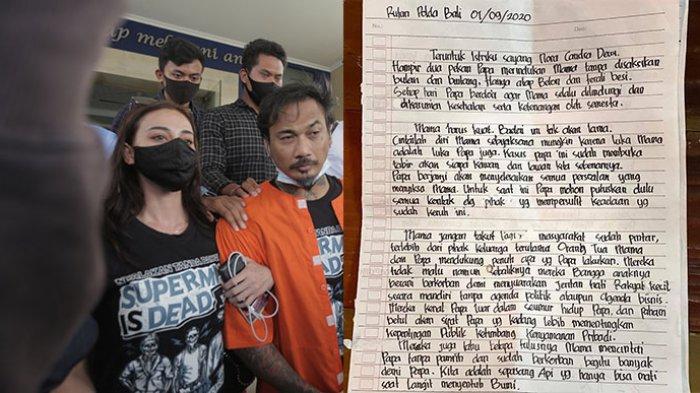 Di Balik Bui, Jerinx Tulis Surat ke Istrinya Nora, Bilang Rindu Mijitin ...