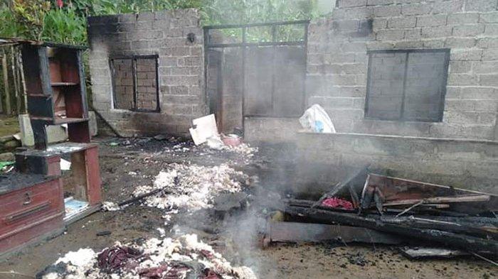 Rumah dan 4 Unit Motor Ludes Terbakar, Sudarwan Merugi Ratusan Juta - Tribun-bali.com