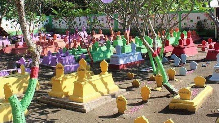 Unik, Kuburan Ini Tak Lagi Terkesan Angker dan Mistis Setelah Dicat ...