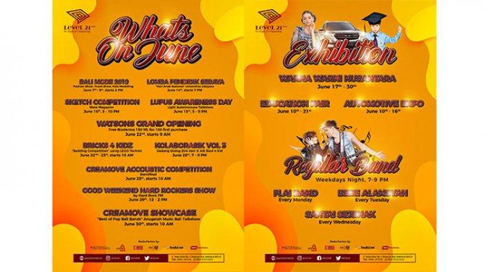 Level 21 Mall Kembali Hadirkan Berbagai Event Reguler Entertaiment di ...