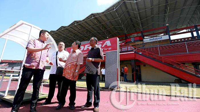 Masuk Stadion Dipta, ‘Ini yang Terbaik di Indonesia’ - Tribun-bali.com