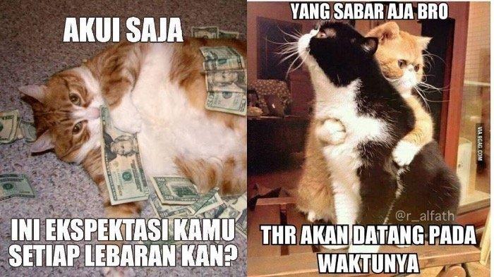 THR Lebaran Belum Juga Turun? Ini Kumpulan Meme Kocak Tentang THR yang ...