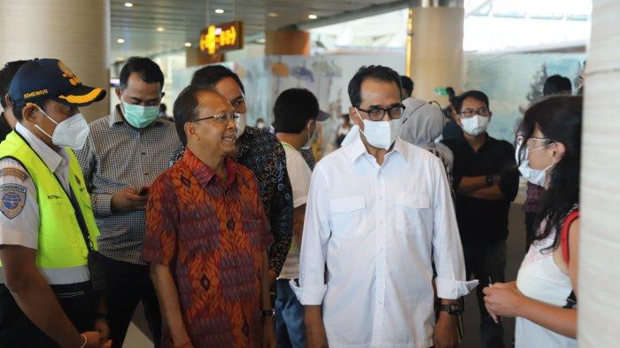 Menhub Tinjau Kesiapan Fasilitas Bandara Ngurah Rai Bali untuk G20 - Tribun-bali.com