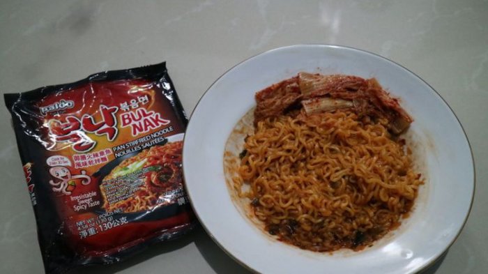 Ini Dia Saingan Mie Samyang dari Korea, Bagaimana Rasanya? - Tribun ...
