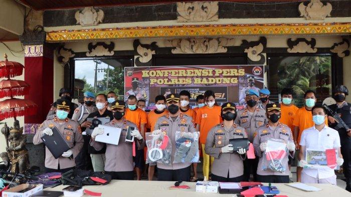 Polres Badung Berhasil Ungkap 13 Kasus Diantaranya 11 Kasus Pencurian & 2 Pengoplosan Gas ...