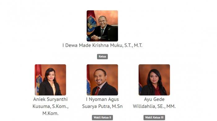 WIKI BALI - Ini Daftar Nama & Jabatan dalam Organisasi Pengelola STMIK ...