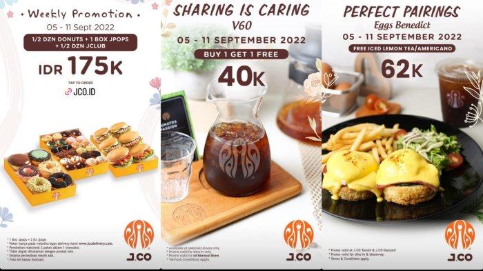 Promo J.CO 7-11 September 2022, Nikmati ½ Lusin Donat + 1 Box JPops + ½ ...