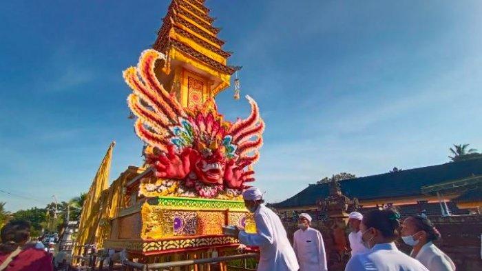 Ngaben Bikul Diiringi Bade Tumpang Pitu di Tabanan, Berharap Hama Tikus ...