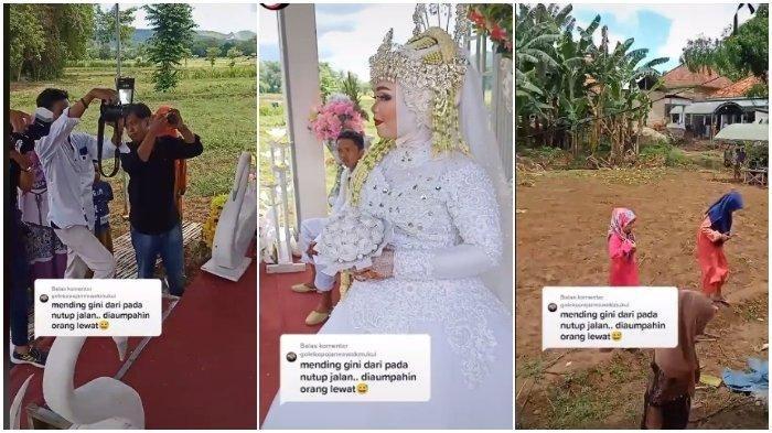 VIRAL, Pernikahan di Tengah Sawah Tanpa Tamu, Begini Ceritanya - Tribun-bali.com