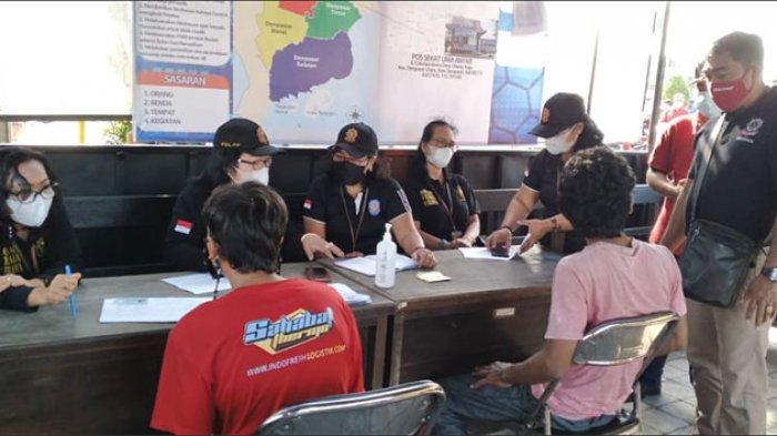 Alasan Lupa, 11 Pelanggar Prokes Terkait Penggunaan Masker Terjaring di Desa Ubung Kaja Denpasar ...