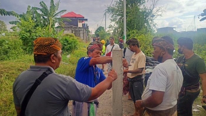 TANAH Laba Pura Majapahit di Pemogan Diduga Dipakai Tanpa Izin Oleh ...