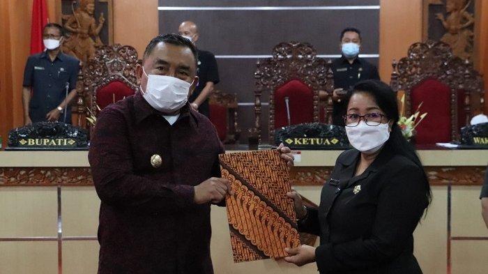 Dua Ranperda Jembrana Sah Jadi Perda, Termasuk Ranperda APBD 2022 - Tribun-bali.com