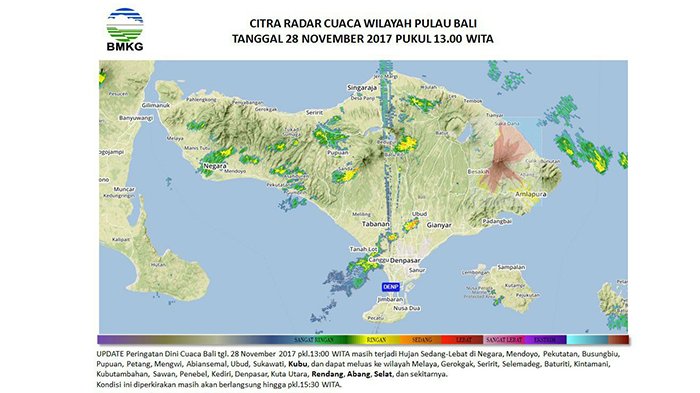 Peringatan Dini Cuaca Bali, Hujan Mengguyur Wilayah Ini Hingga Sore ...
